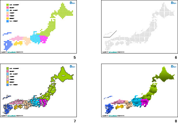 日本地図2（パワーポイント）｜パワーポイント、ビジネスフリー素材 Digipot